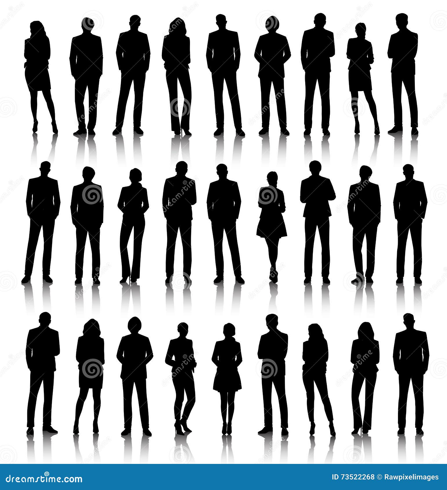 Vector UI Illustration Business People Concept Stock Vector ...