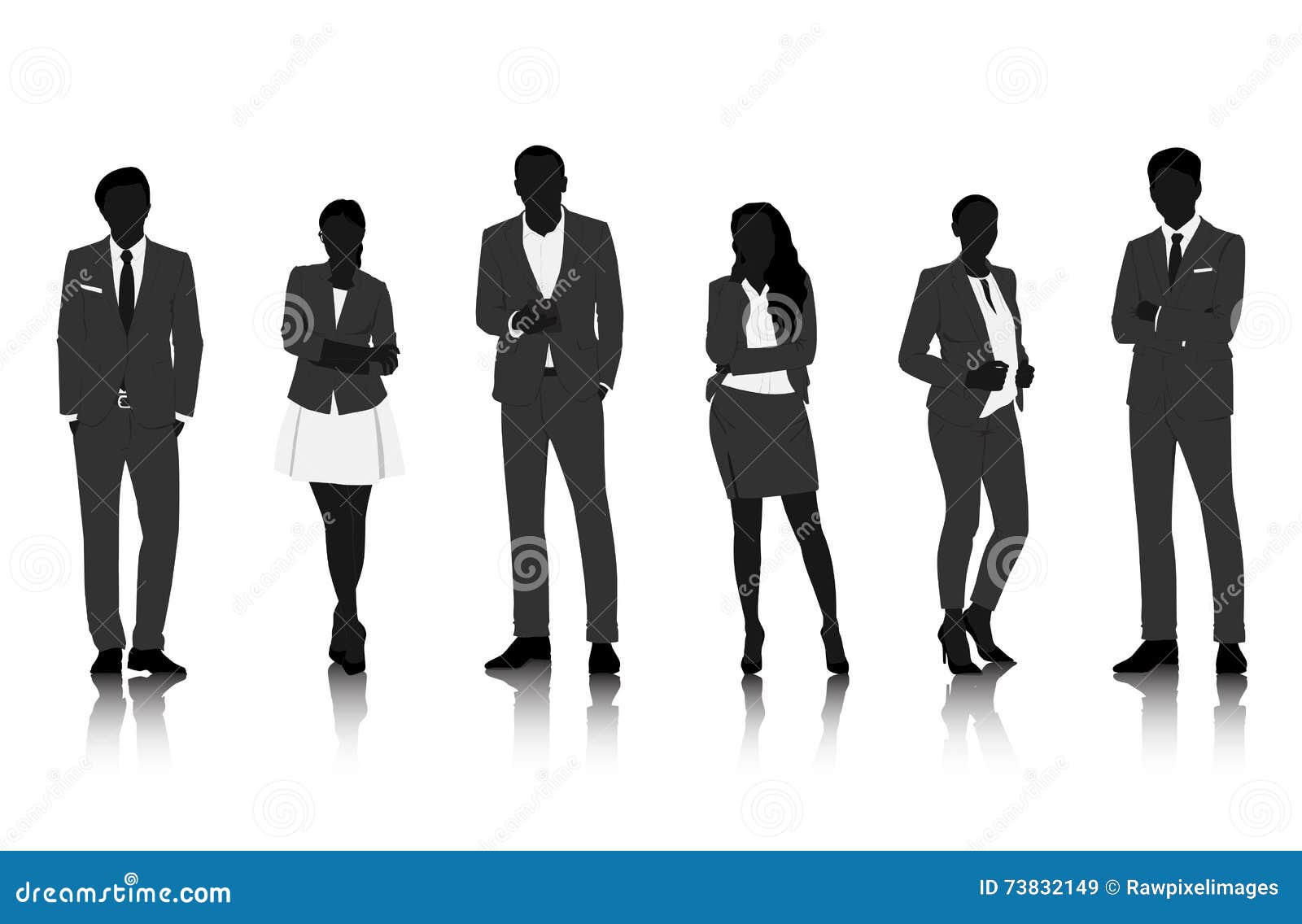 Vector UI Illustration Business People Concept Stock Vector ...