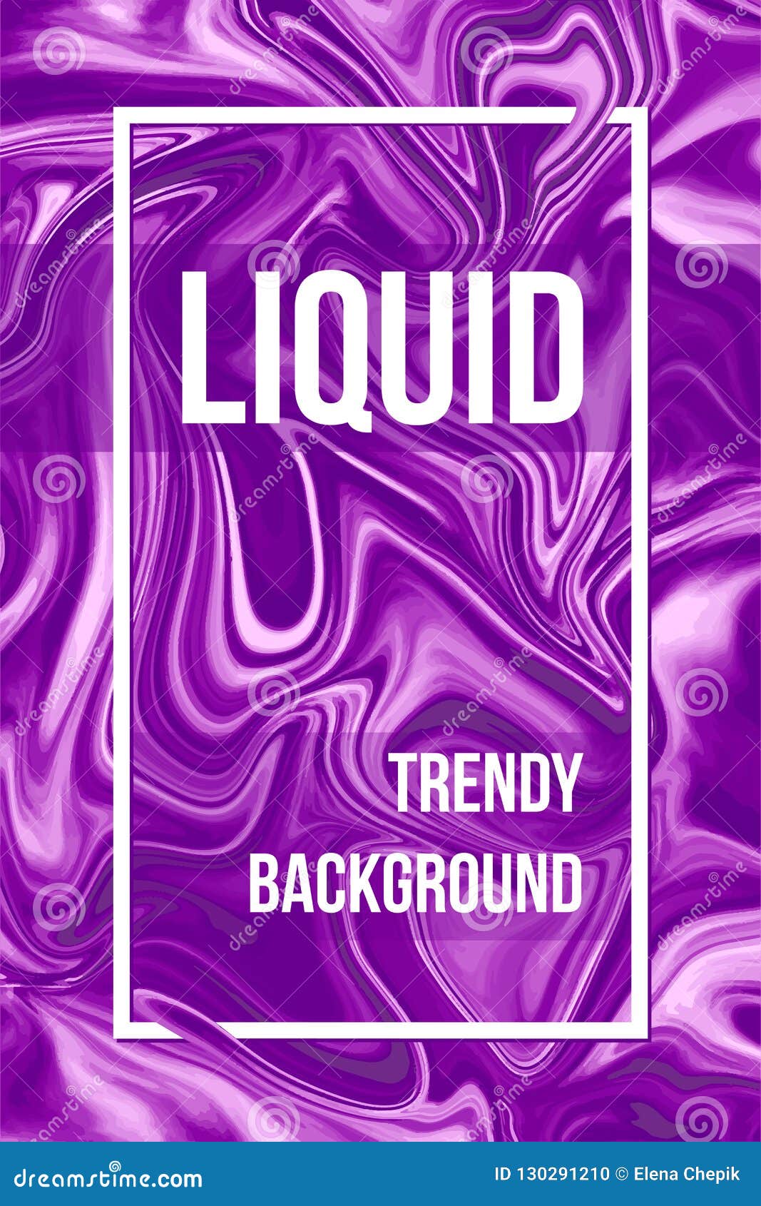 Vector Ultra Violet Liquid Abstract Background. Bright Color of 2018 ...