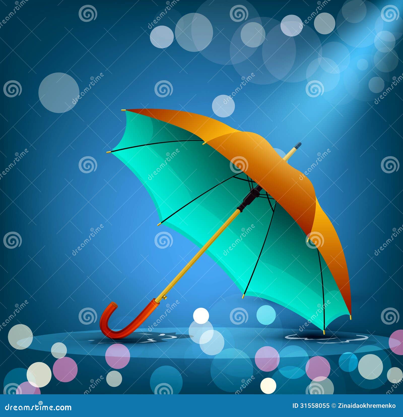 Vector Umbrella Symbol Icon Sign | CartoonDealer.com #174091454