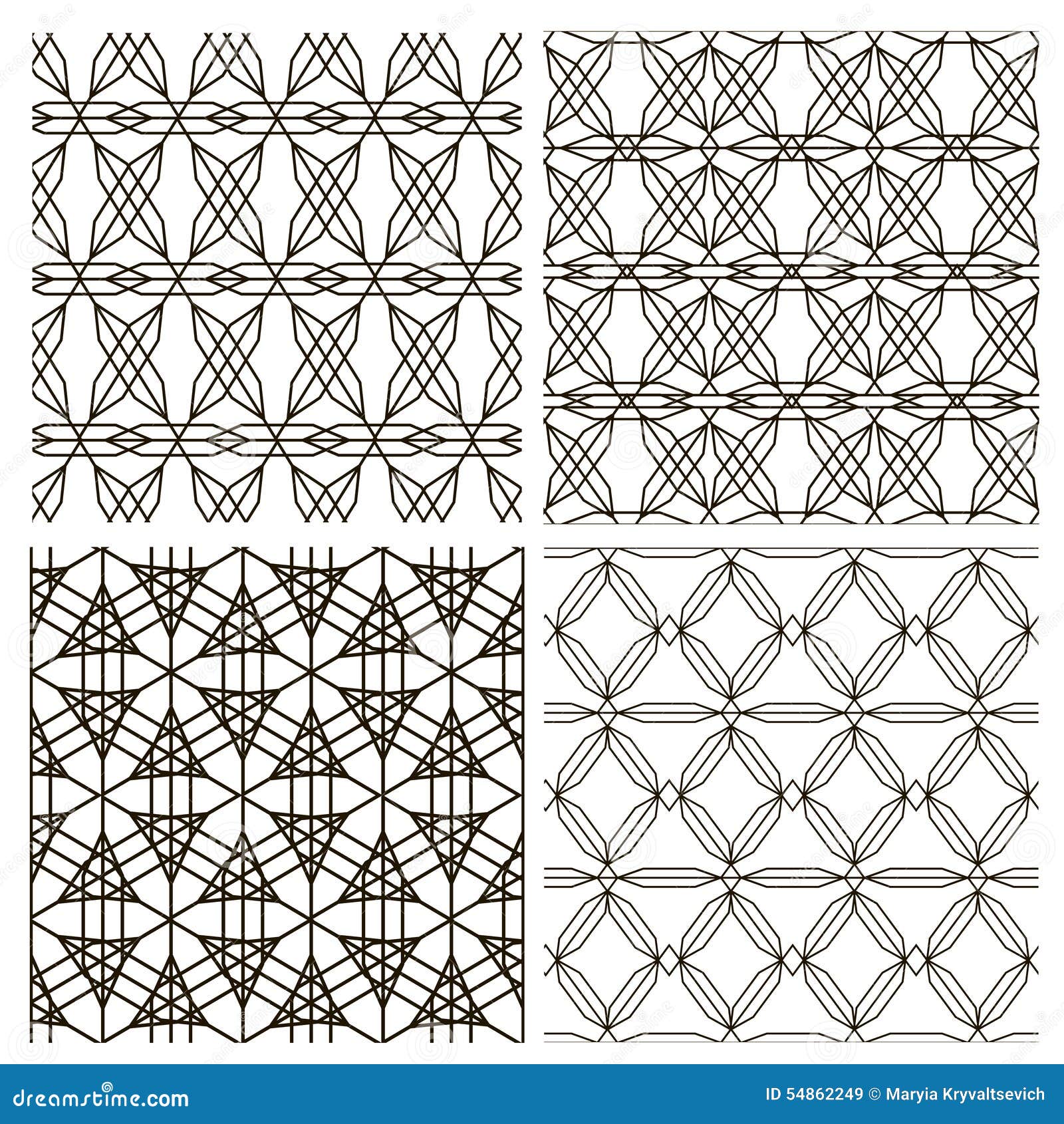 Vector Universal Different Vector Seamless Stock Vector - Illustration ...