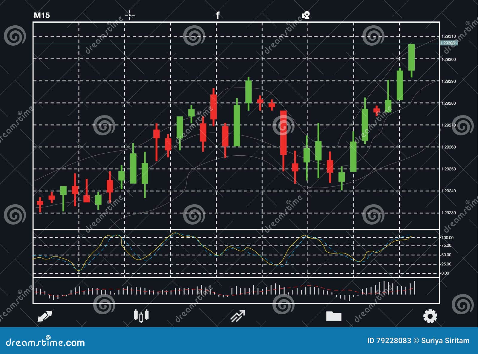 Stock Bar Chart | CartoonDealer.com #27716507