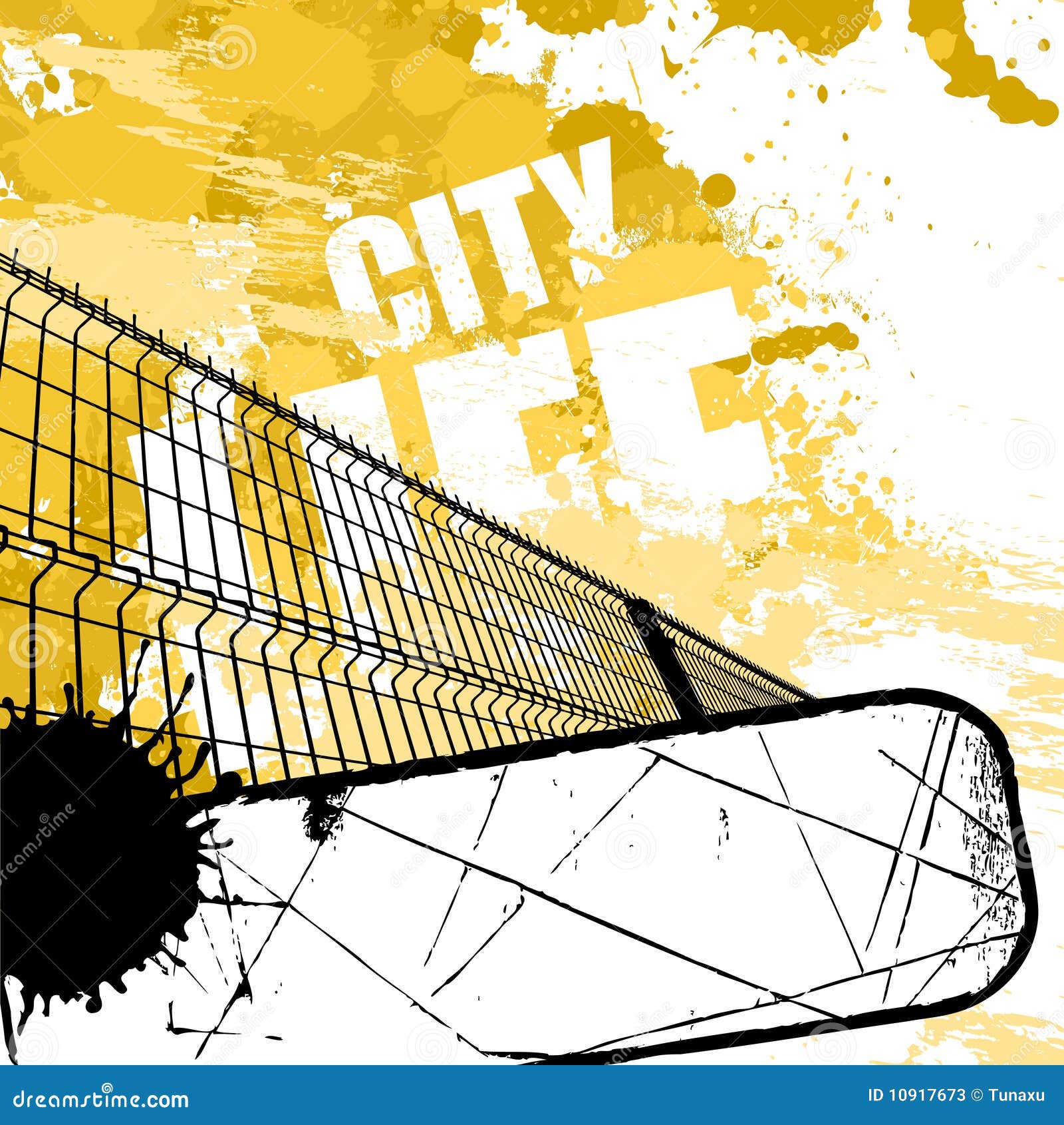 Vector urban art stock vector. Illustration of splash - 10917673