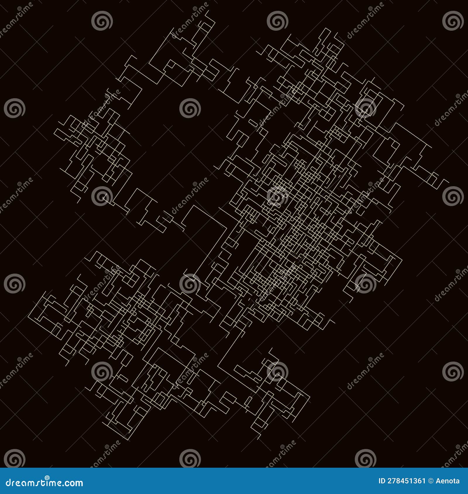 Vector Urban BIM Digital Twin Design Infrastructures Like L-system ...