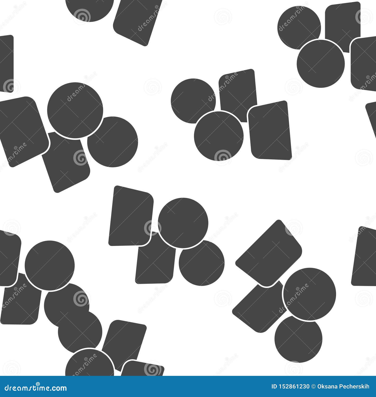 Vector User Chat Icon. People Interaction Symbol Seamless Pattern On A ...