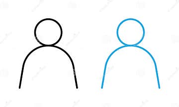 Vector User Icon Set. Profile Icon Set. User Symbols Stock Vector ...