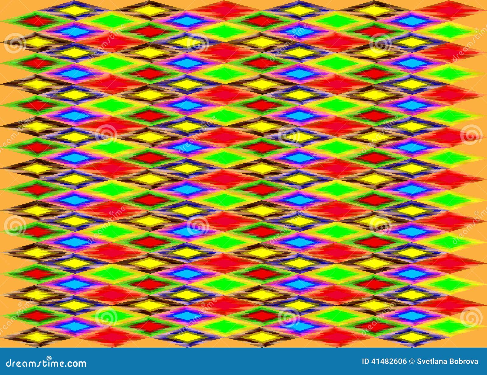 Vector Uzbek silk stock vector. Illustration of diamond - 41482606