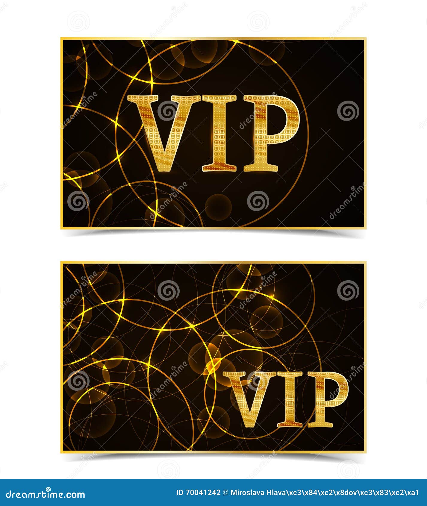 Vector V.I.P Card stock vector. Illustration of pattern - 70041242