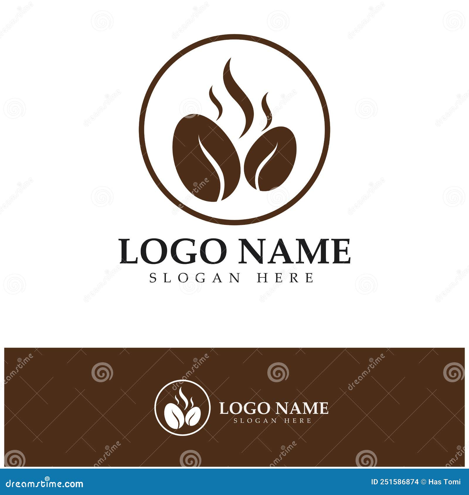 Vector van het koffieboon vector illustratie. Illustration of zwart - 251586874