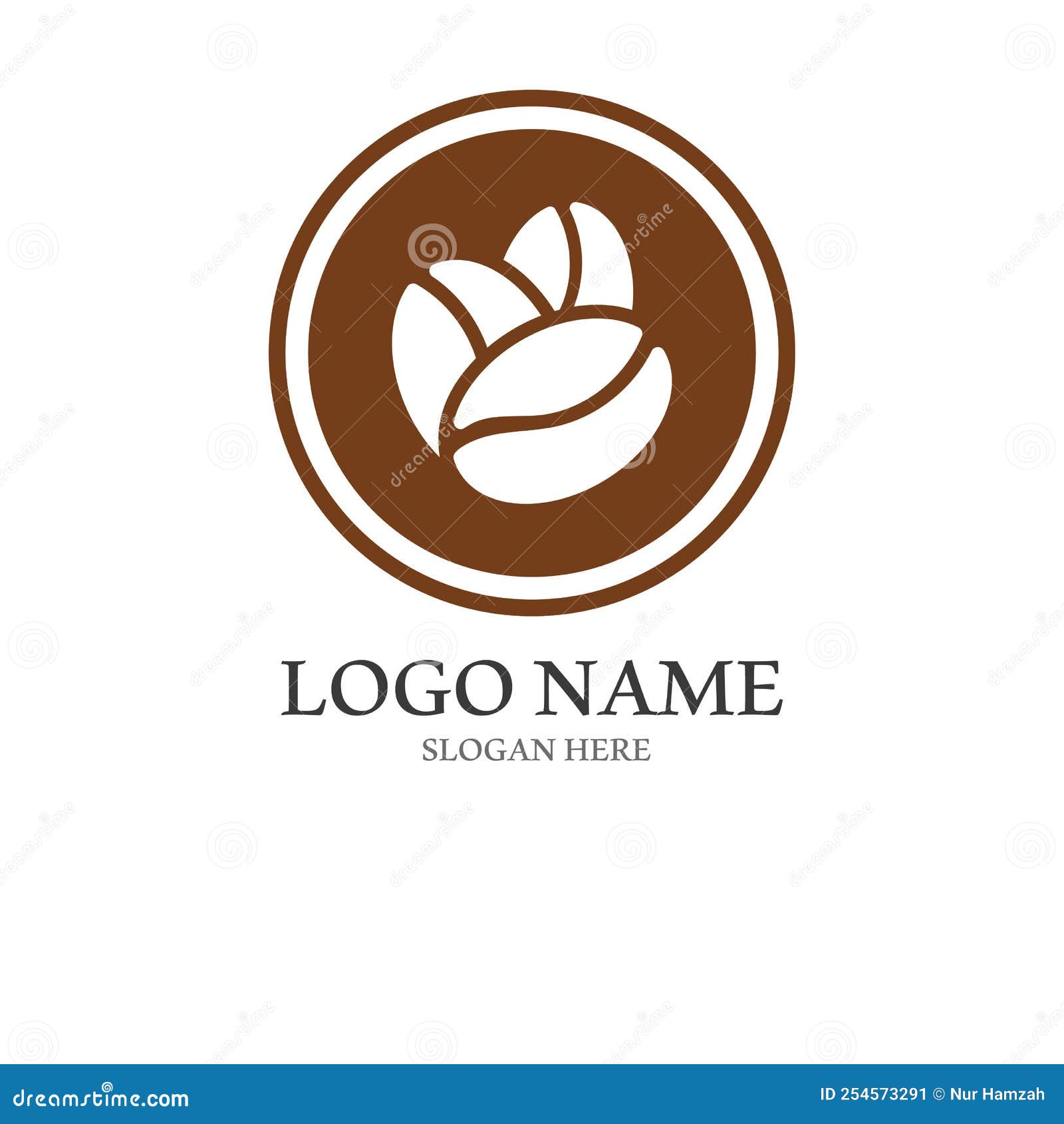 Vector van het koffieboon vector illustratie. Illustration of melk - 254573291