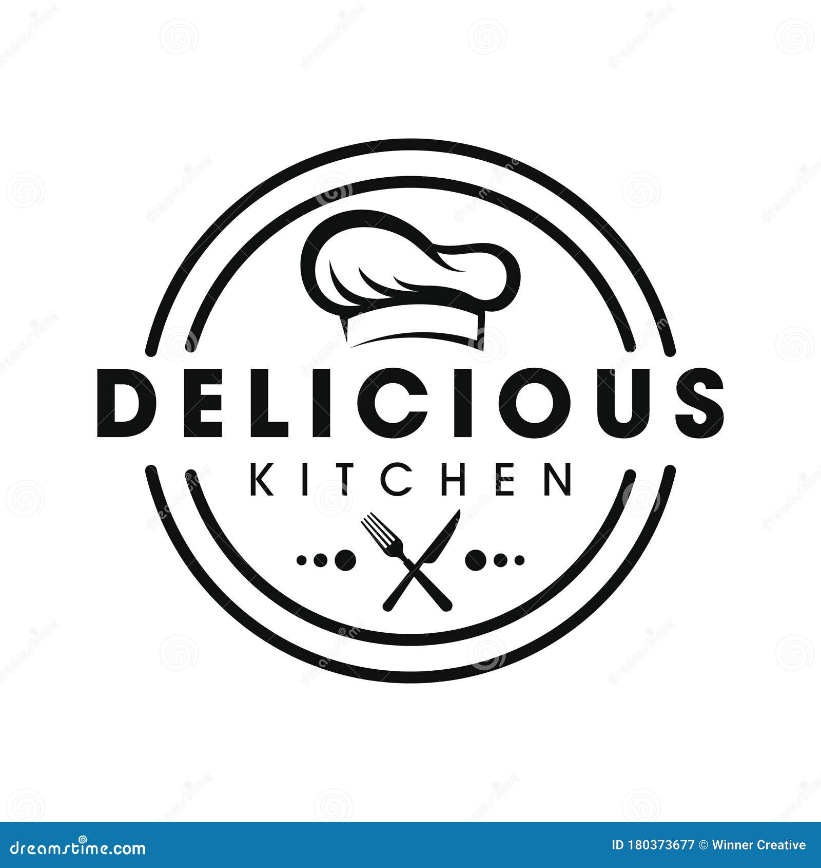 Vector Van Het Koken- En Chef-logo Vector Illustratie - Illustration of ...