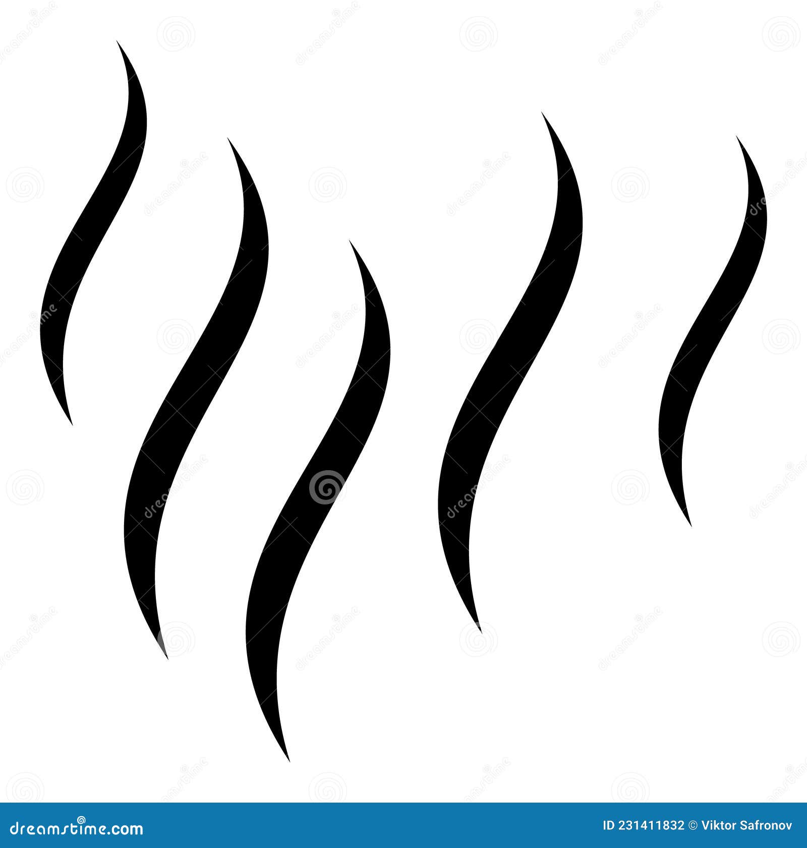 Vector Vapour Flat Icon Illustration Stock Vector - Illustration of ...