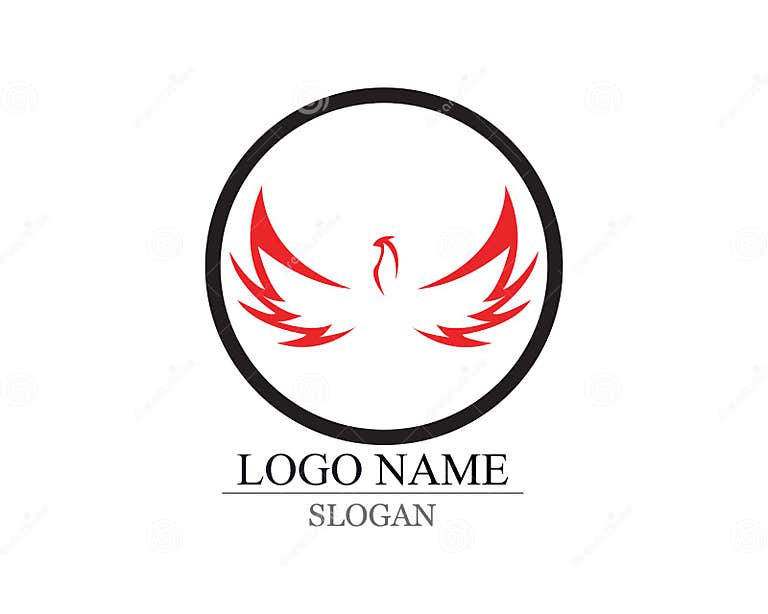 Vector - Vector Sign Abstract Bird in Flight Stock Vector ...