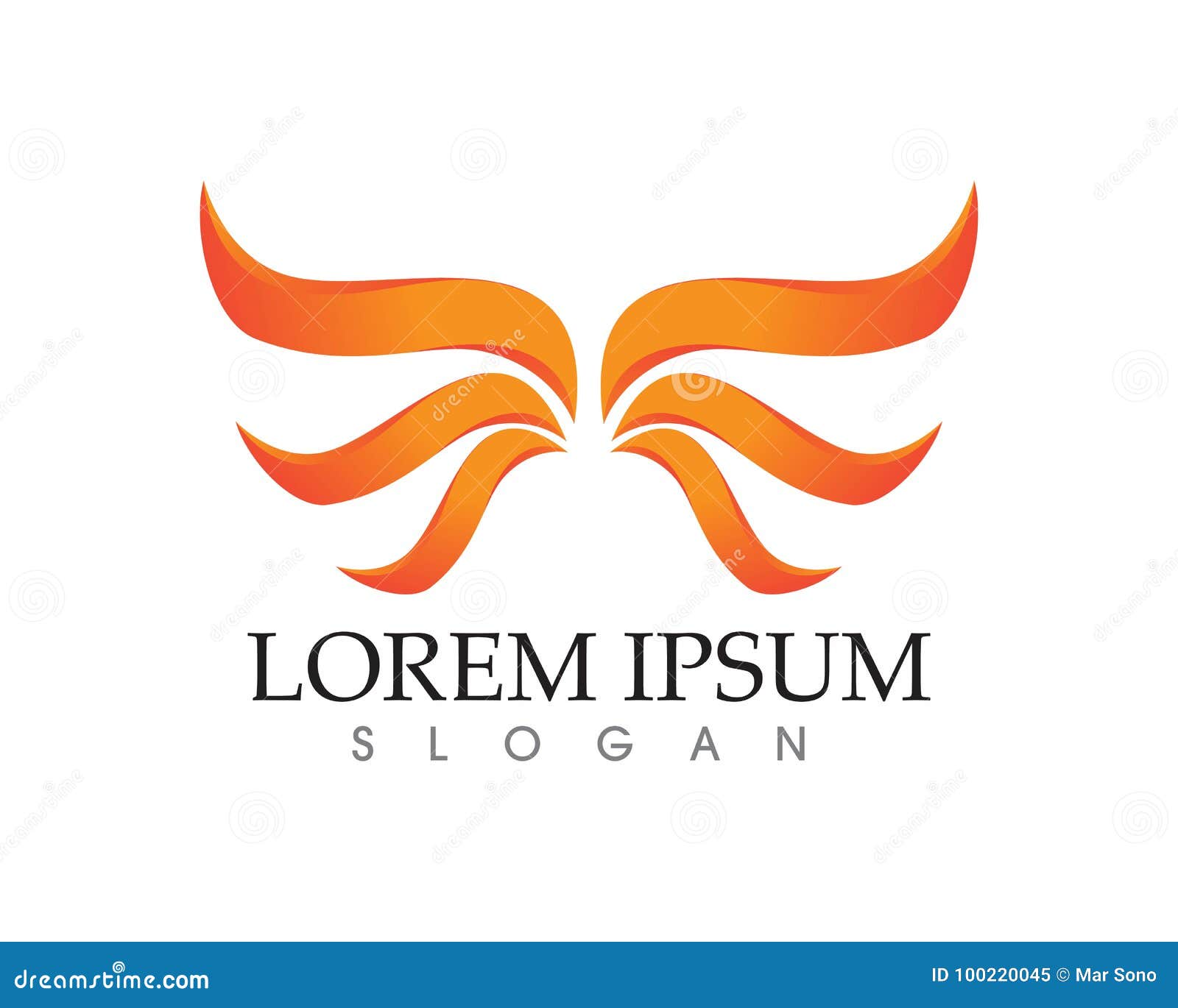 Vector - Vector Sign Abstract Bird in Flight Stock Vector ...