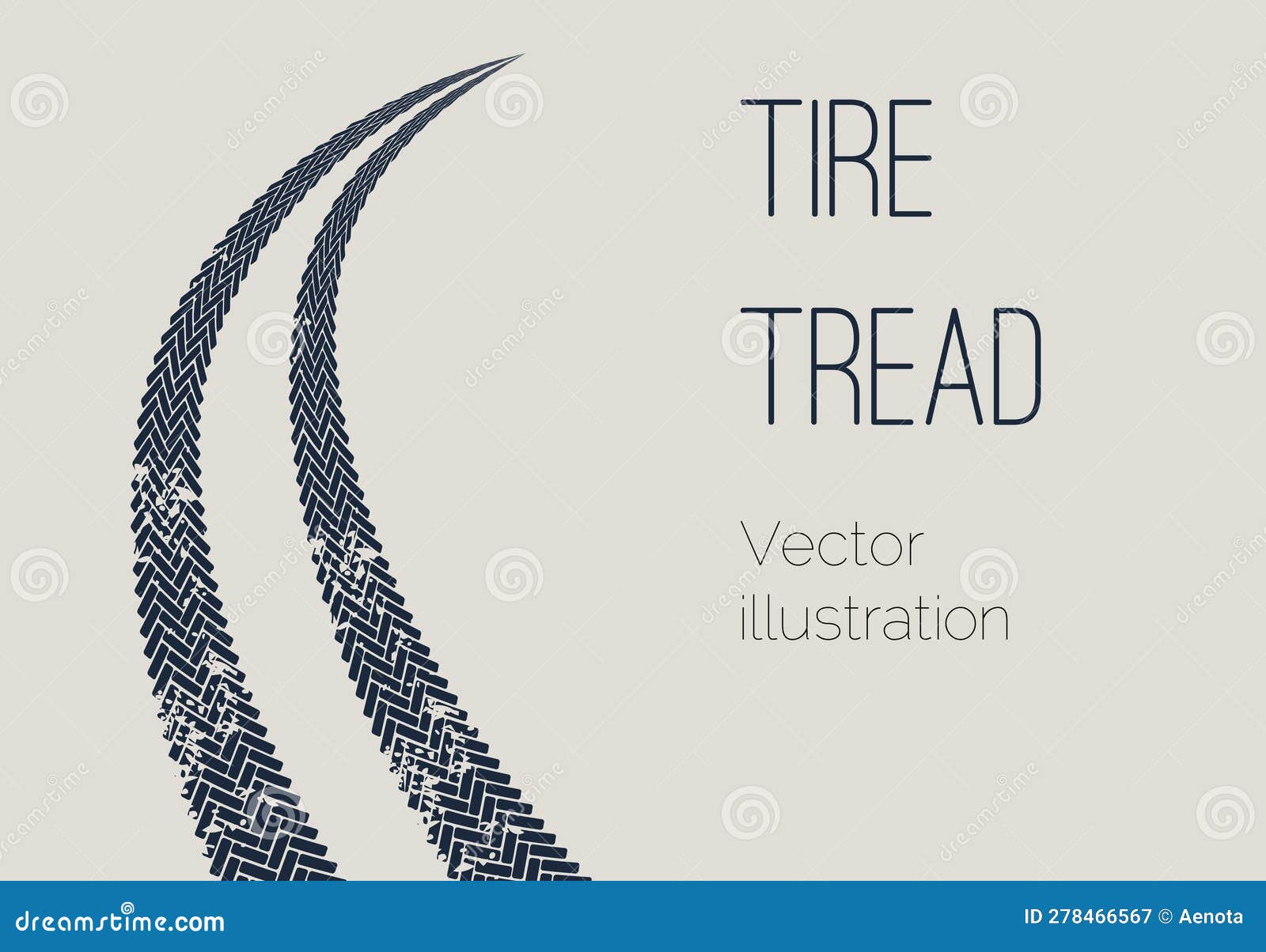 Vector Vehicle Tire Tread Background Simple Transport Template for ...