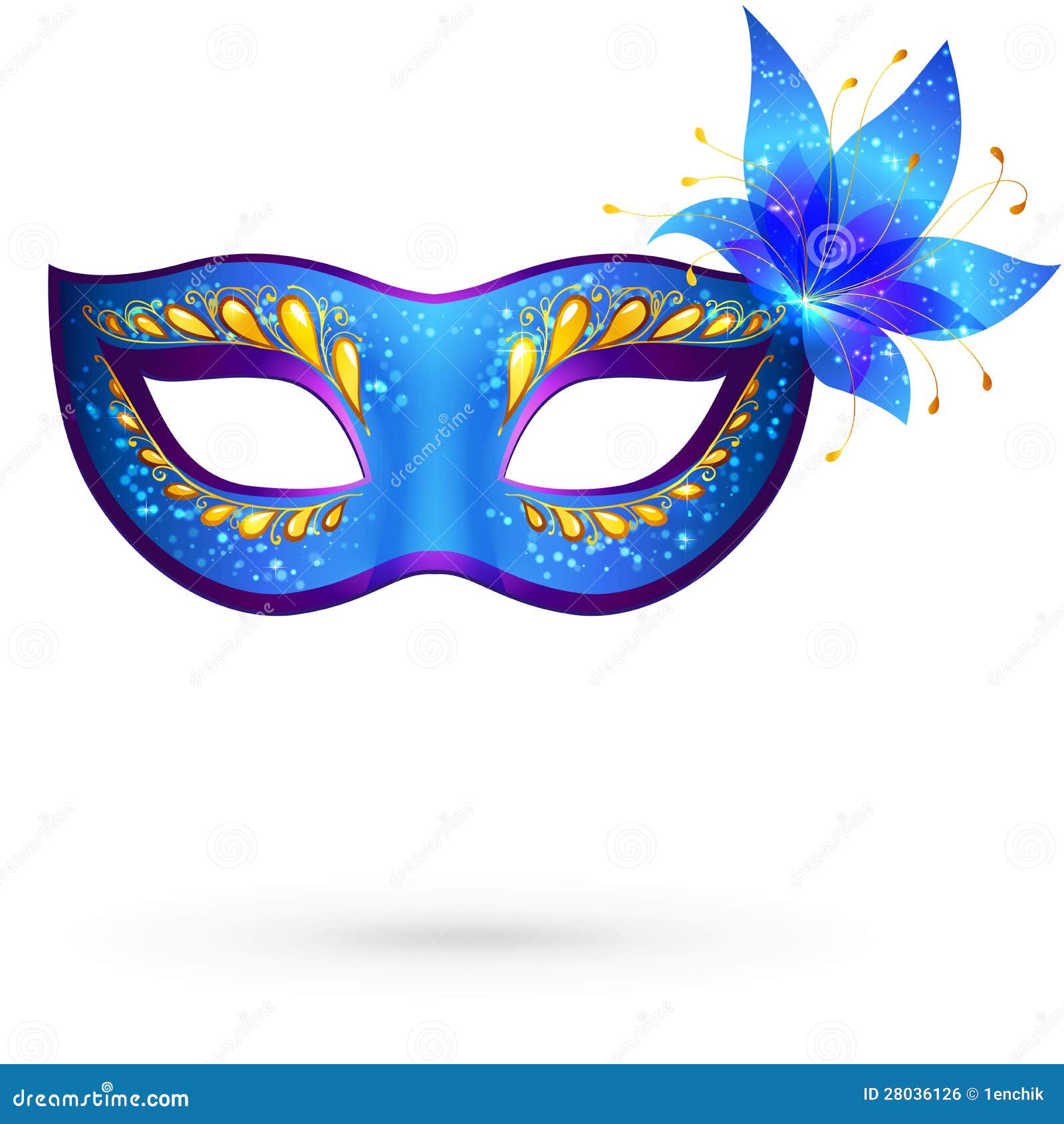 Vector Venitian Carnaval Masker Vector Illustratie - Illustration of ...