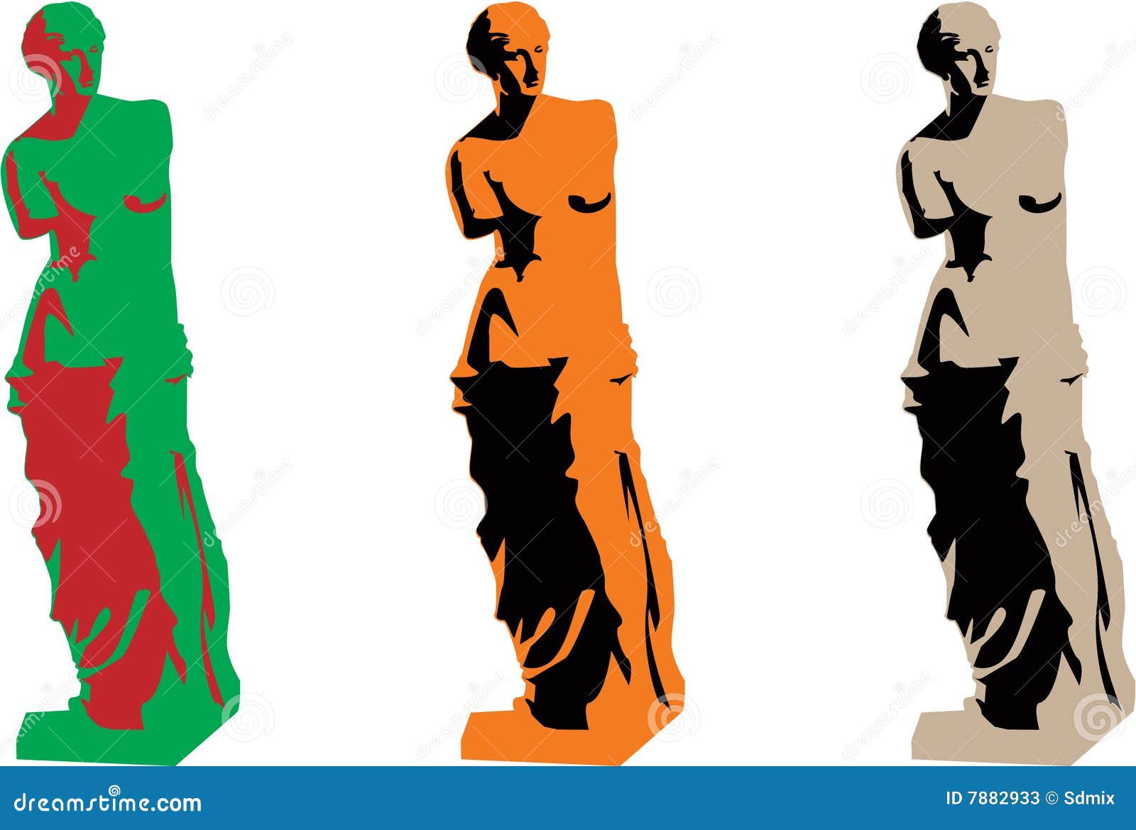 Statue Venus Vector Stock Illustrations – 446 Statue Venus Vector Stock ...