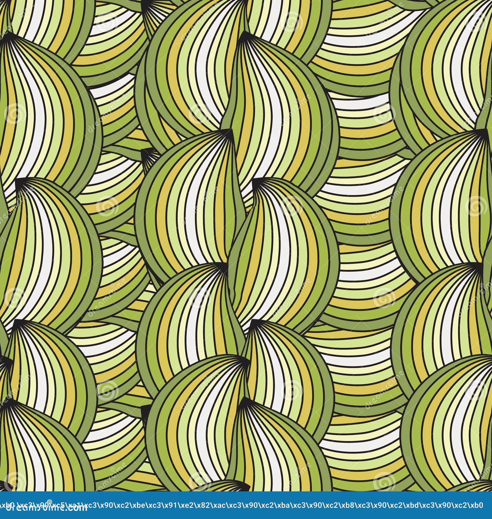 Vector Vertical Seamless Texture with Waves Stock Vector - Illustration ...