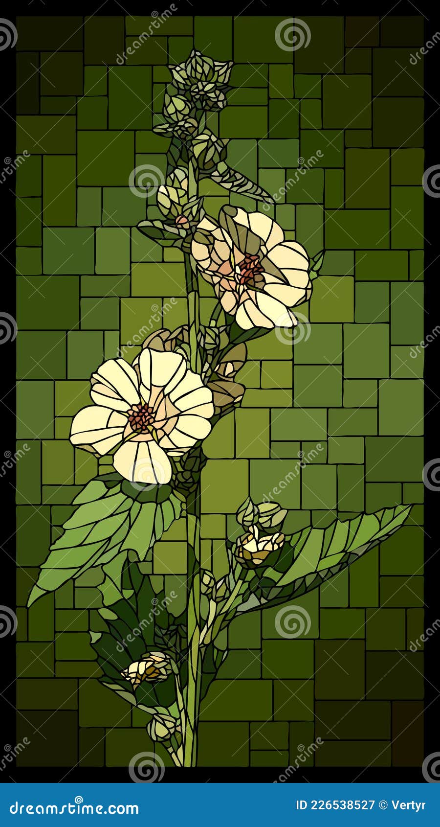 Vector Marshmallow Plant. | CartoonDealer.com #134699389