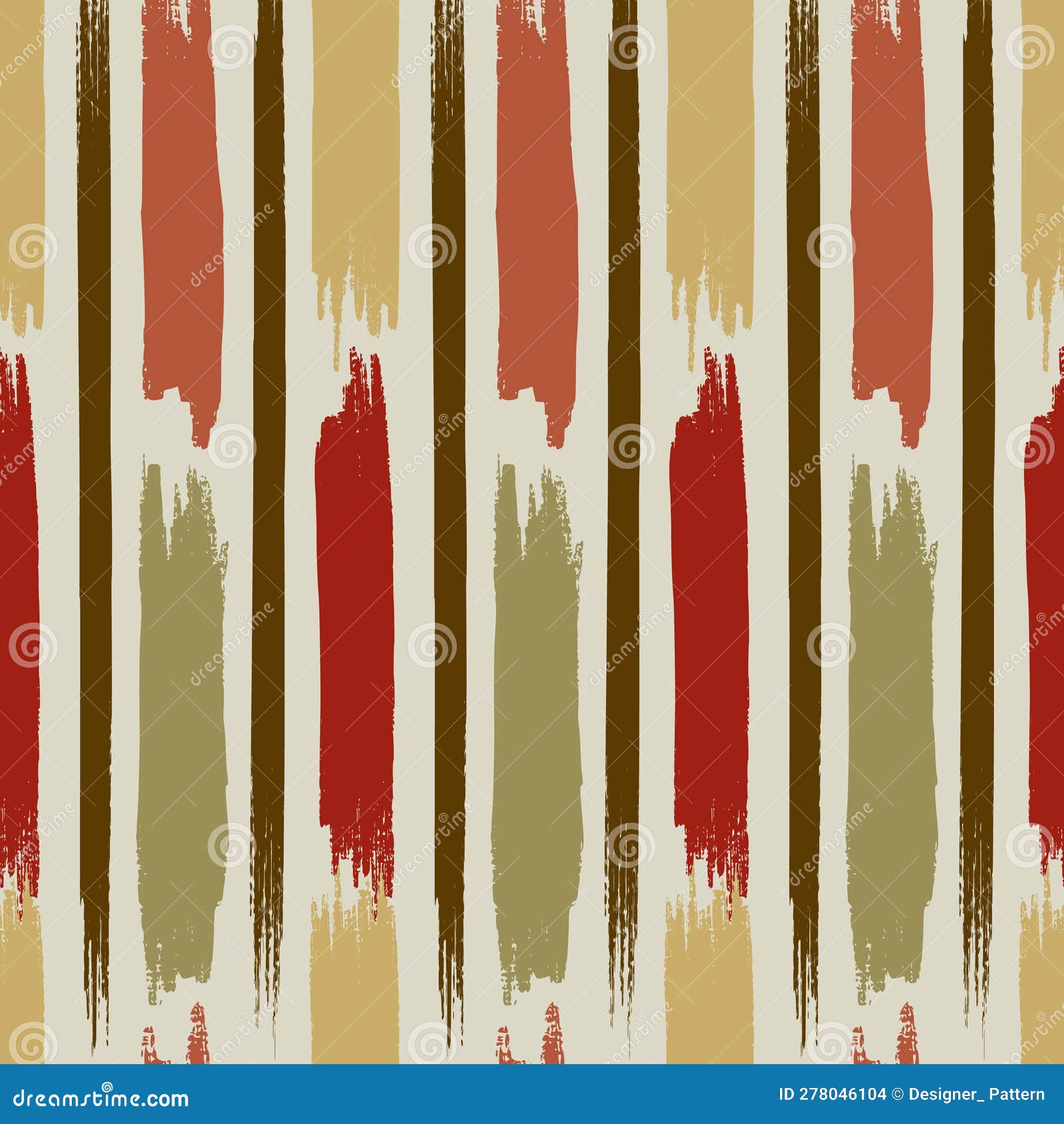 Vector Vertical Striped Repeat Seamless Pattern Background. Stock ...