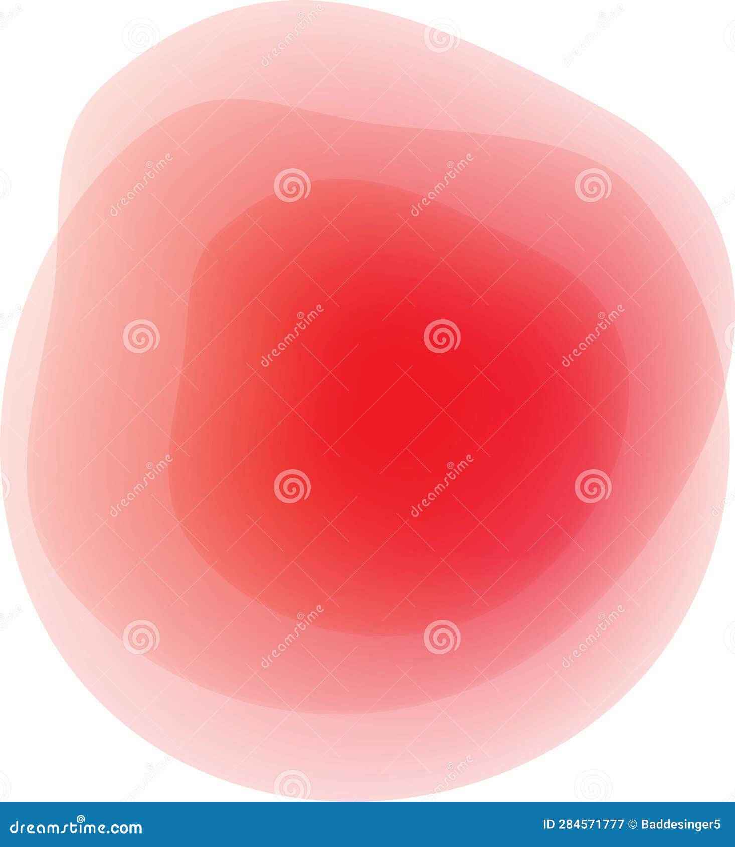 Vector Vibrant Shapes with Red Colors Stock Vector - Illustration of ...