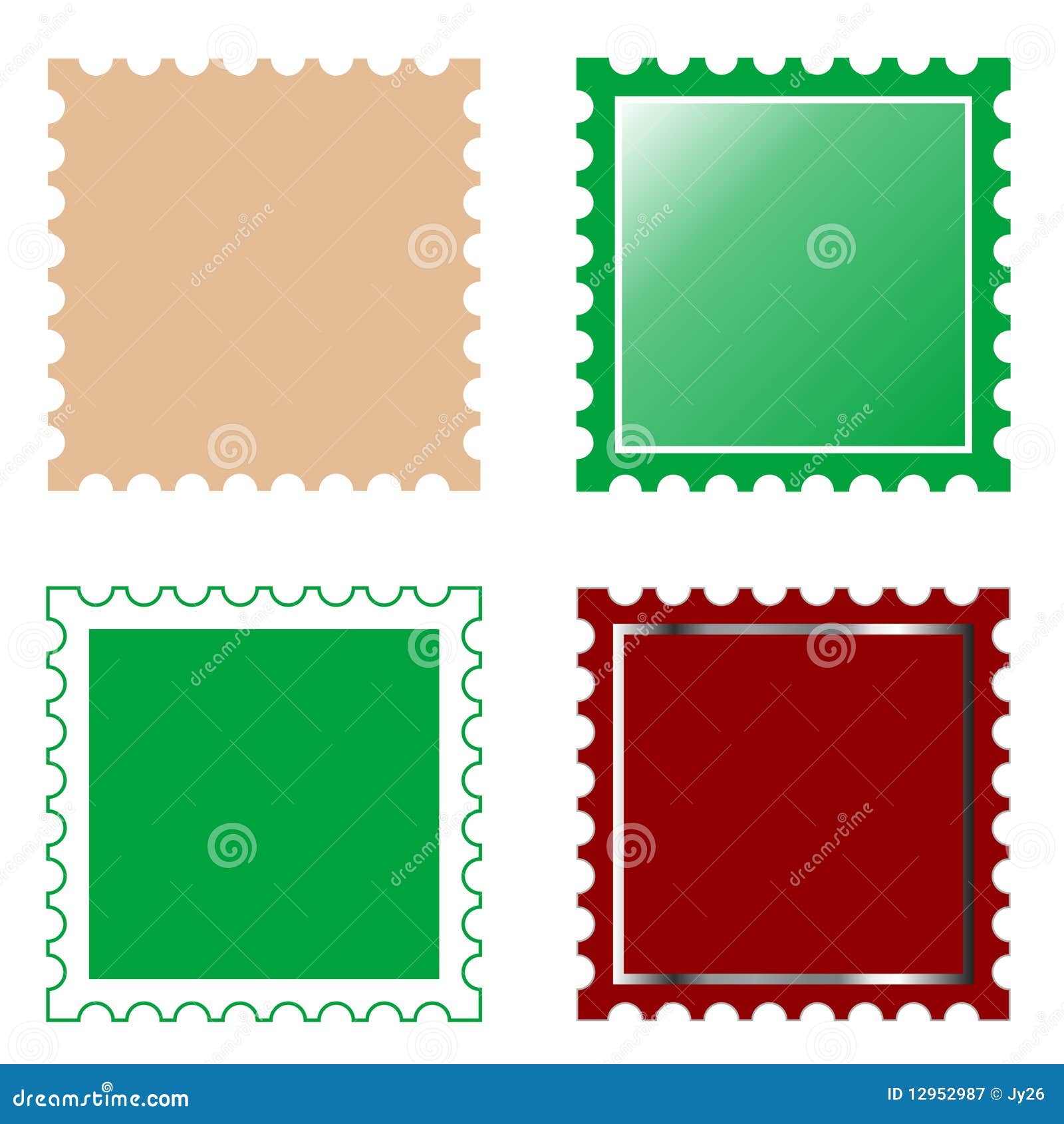 Vector vierkante postzegel vector illustratie. Illustration of levering ...