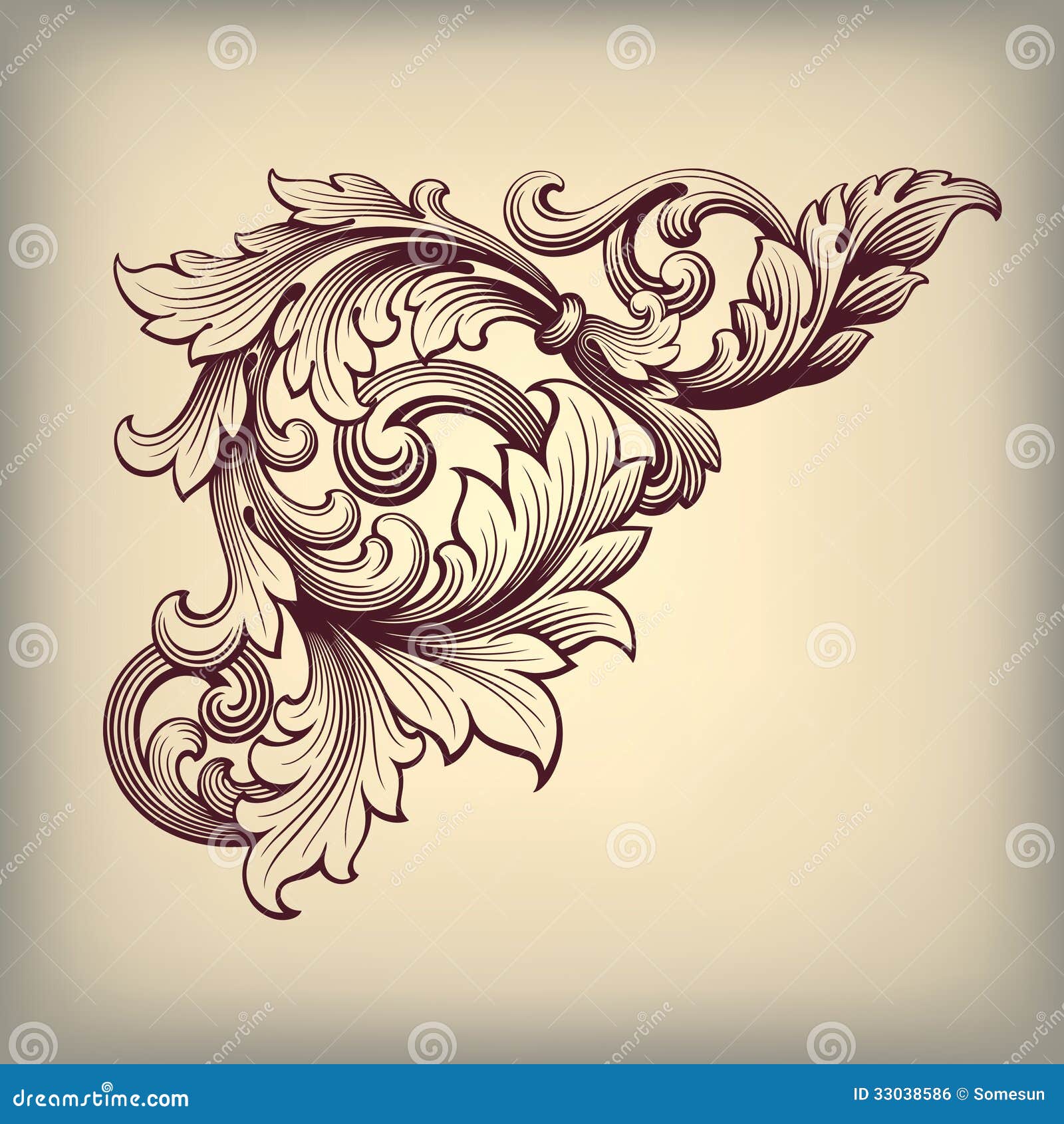Vector Vintage Baroque Frame Corner Ornate Stock Vector - Illustration ... Vector Vintage Baroque Frame Corner Ornate Stock Vector - Illustration ...