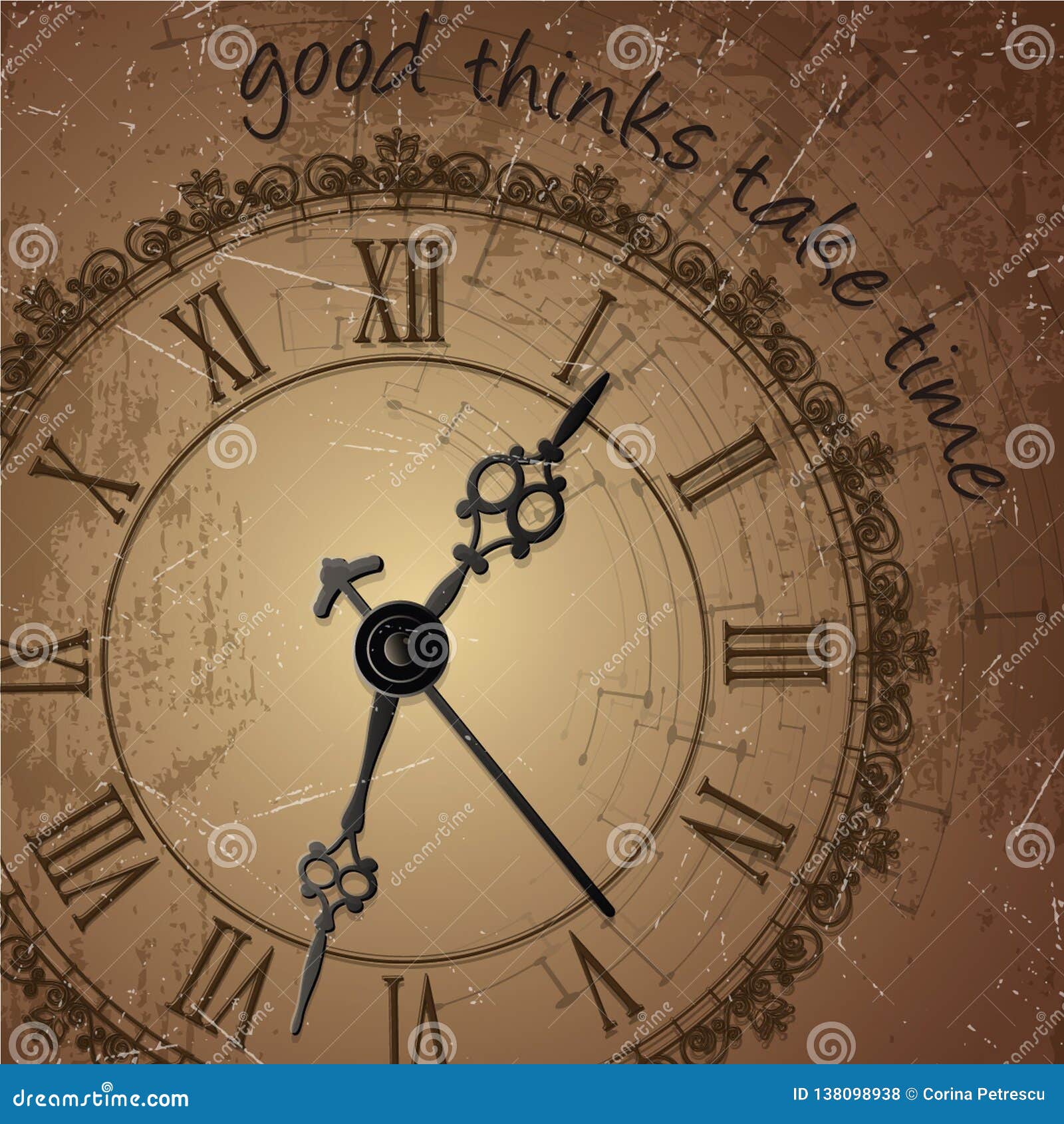 Clock Time Travel Vintage Stock Illustrations – 1,424 Clock Time Travel ...