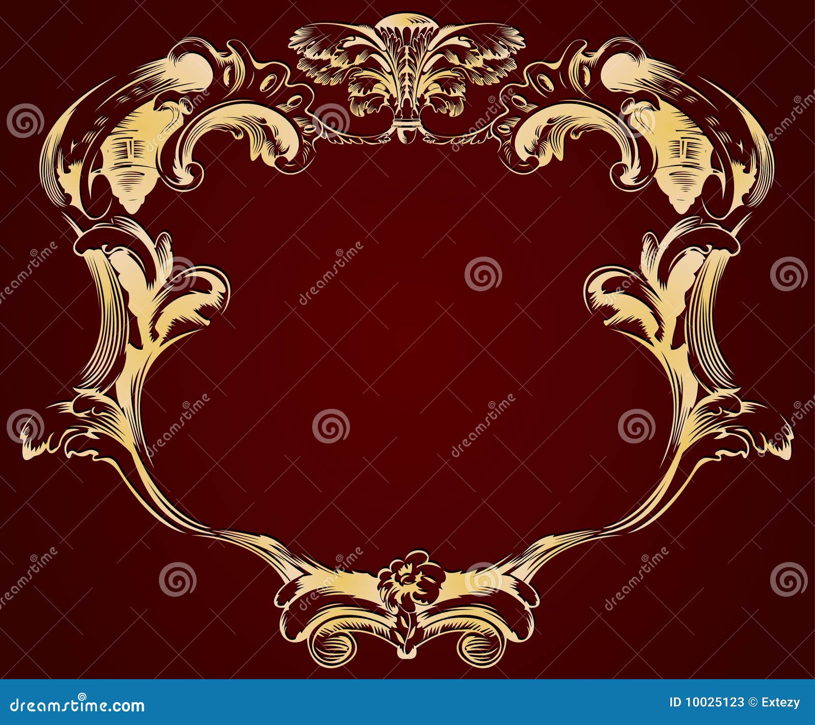 Vector vintage frame cover stock vector. Illustration of beauty - 10025123