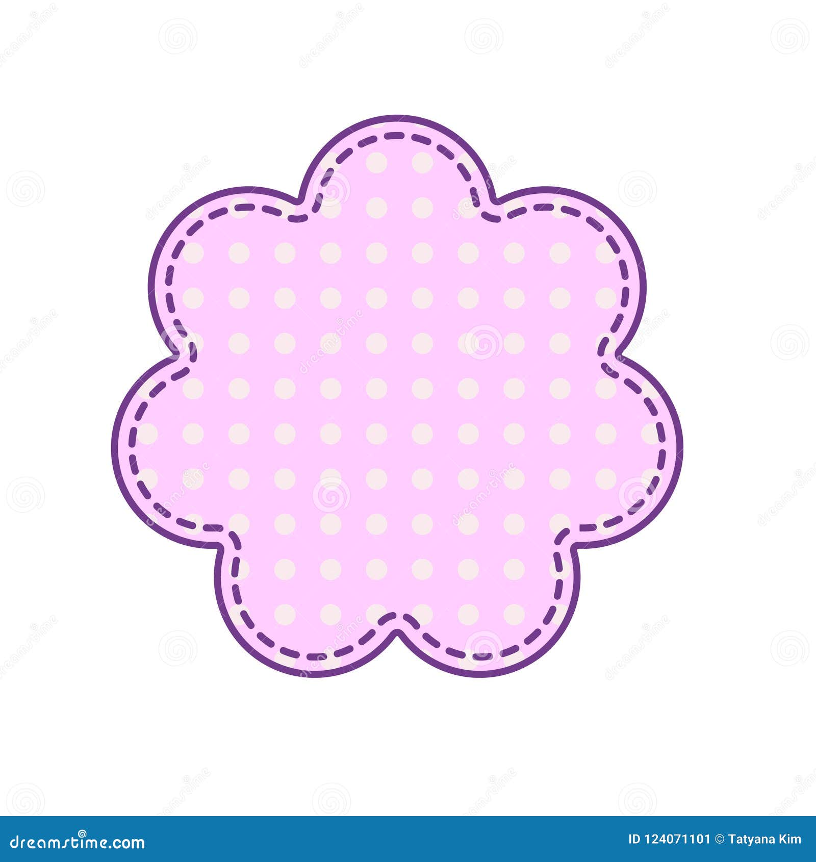 Vector of Vintage Frame Set on Pattern Retro Background. Cute Frames ...
