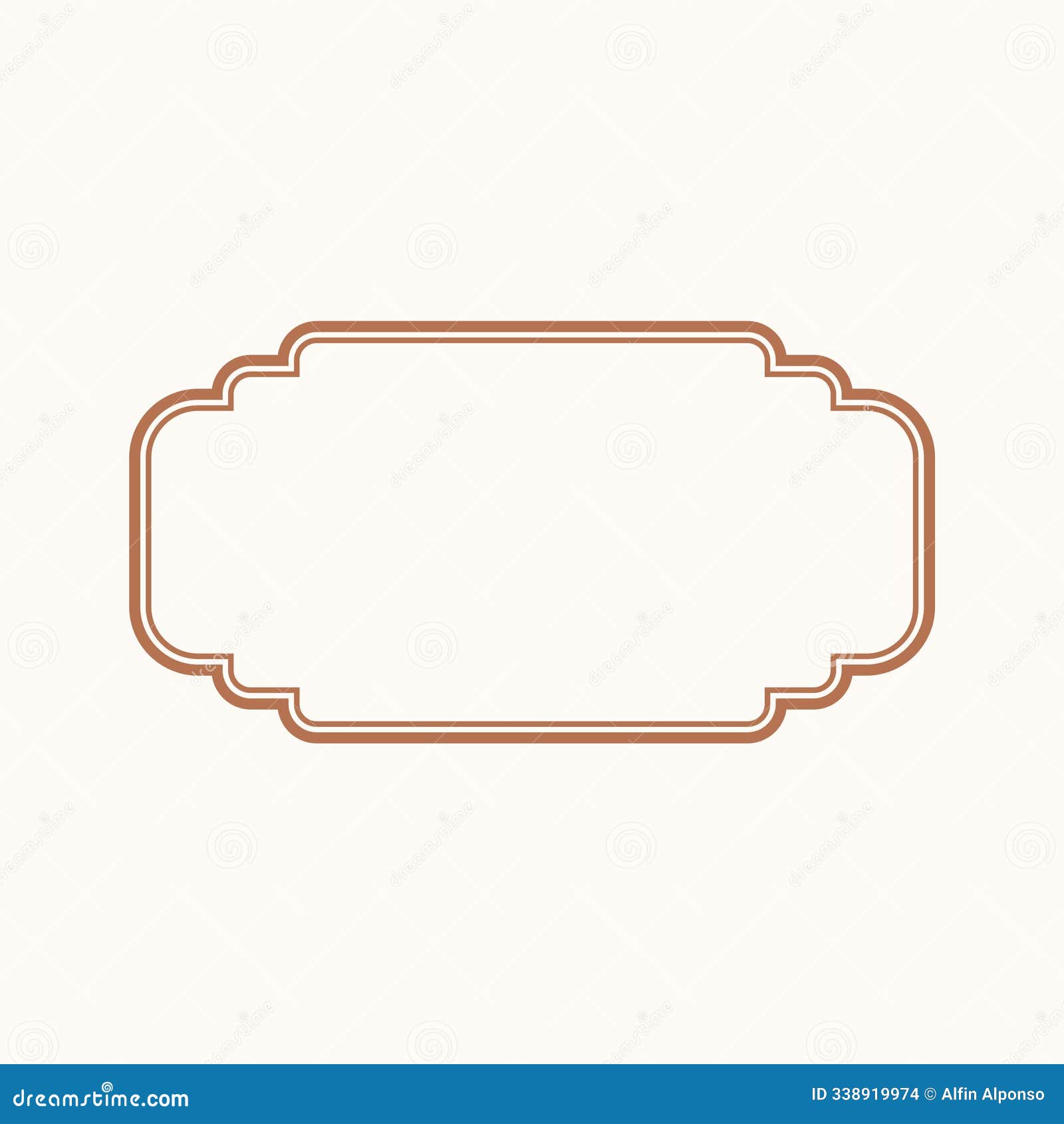 Vector Vintage Label Frame Collection Stock Vector - Illustration of ...