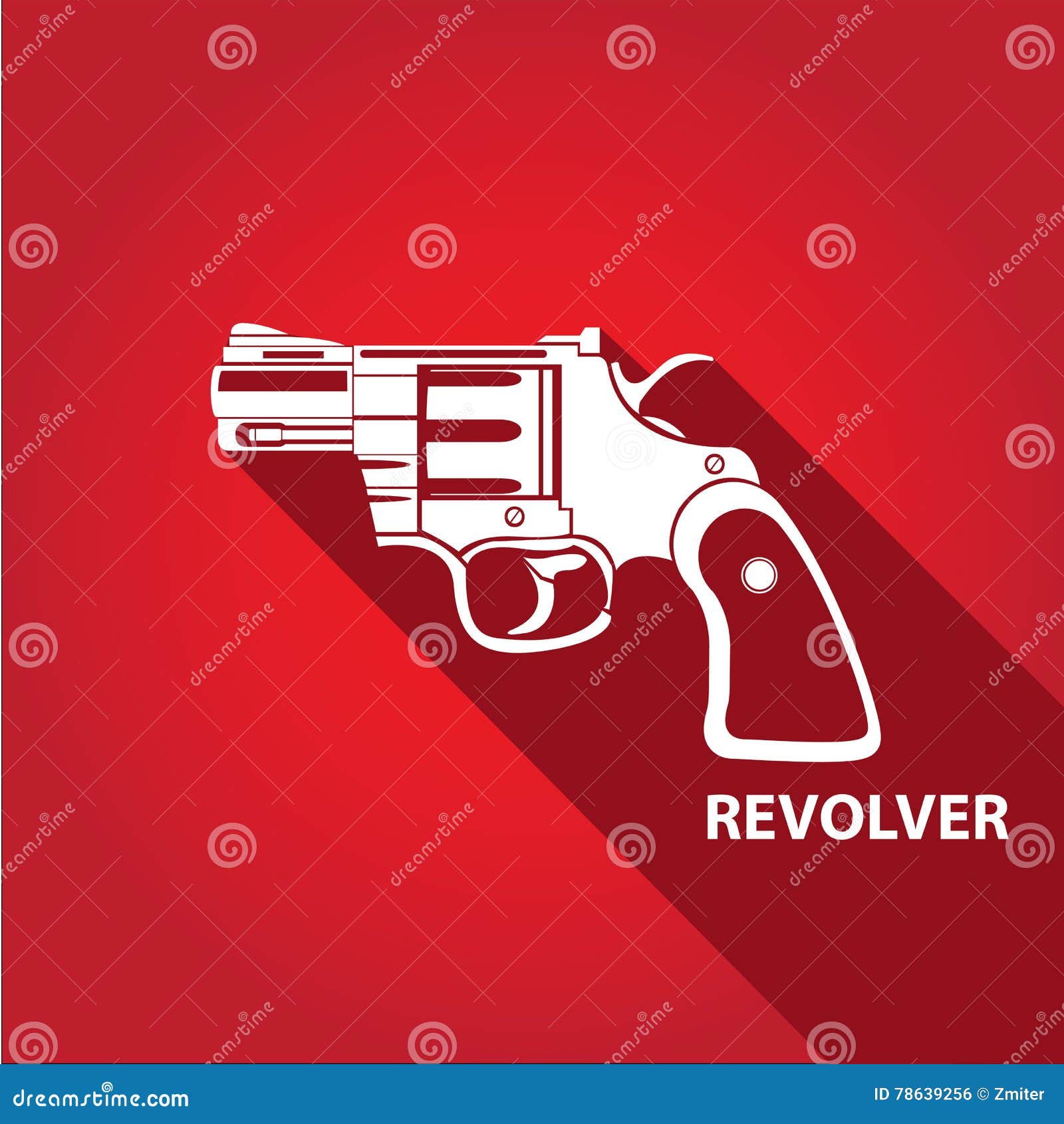 Vintage Gun, Pistol Club Vector Labels, Emblems, Badges, Logos ...