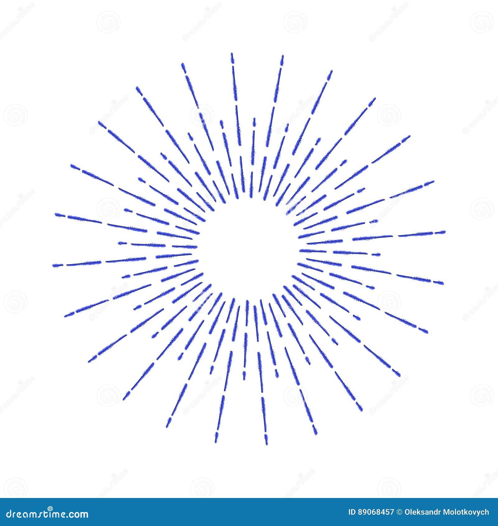 Vector Vintage Sunburst. Rays Design Element. Stock Vector ...