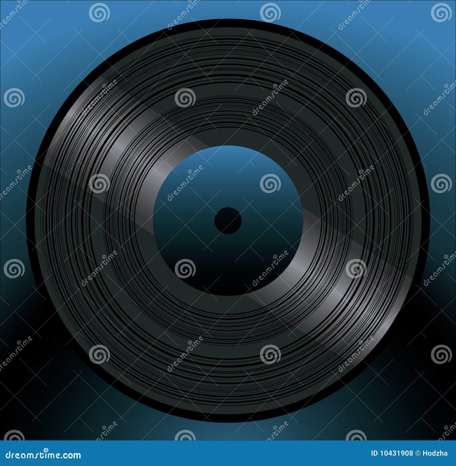 Vector vinyl stock vector. Illustration of plastic, media - 10431908
