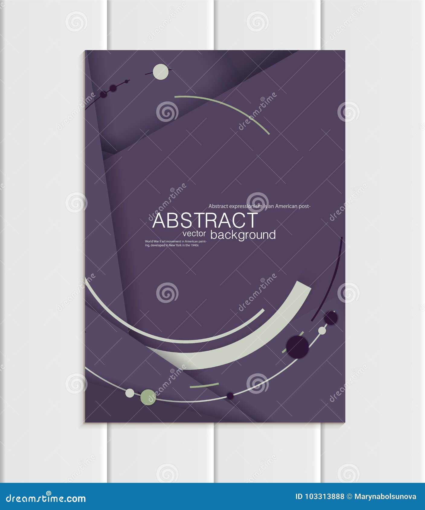 Violet Brochure Design. A4 Cover Template For Brochure, Report, Catalog ...