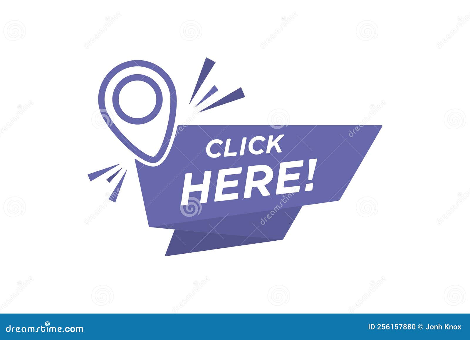 Vector Violet Illustration Click Here Button Label. Stock Vector ... Vector Violet Illustration Click Here Button Label. Stock Vector ...