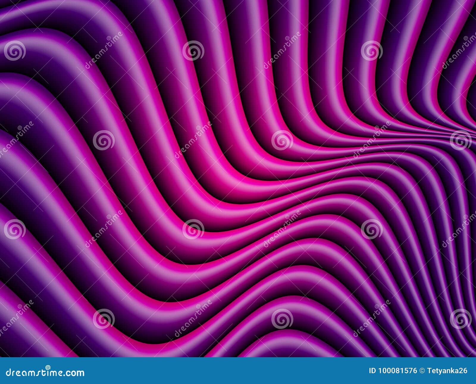 Vector Violet Wavy Background Stock Vector - Illustration of digital ...