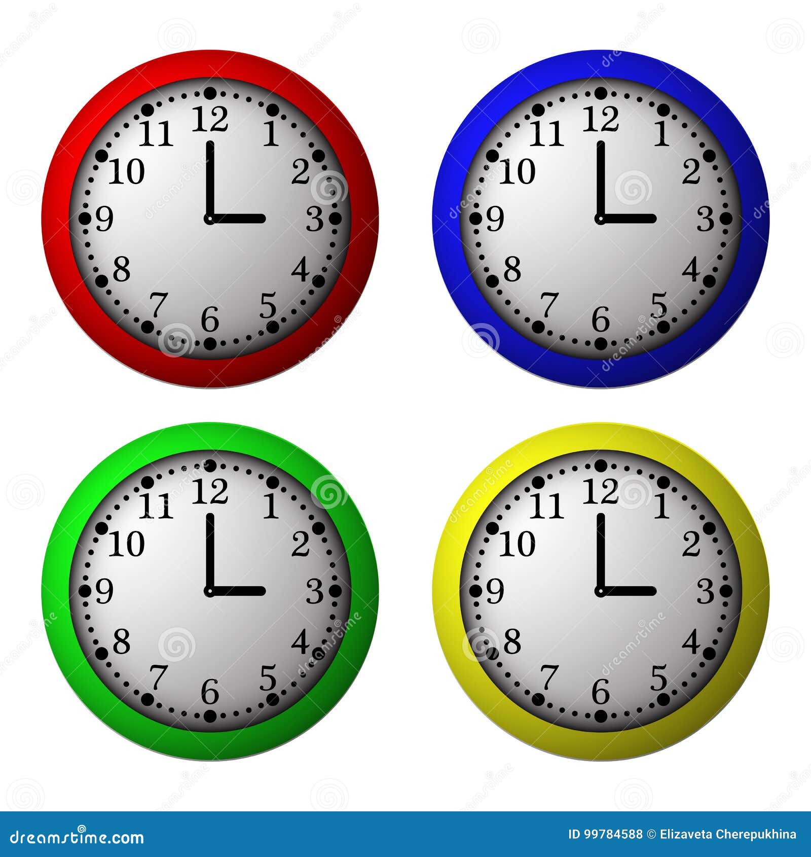 Colorful Office Break Room With Wideangle Lens Stock Image ...