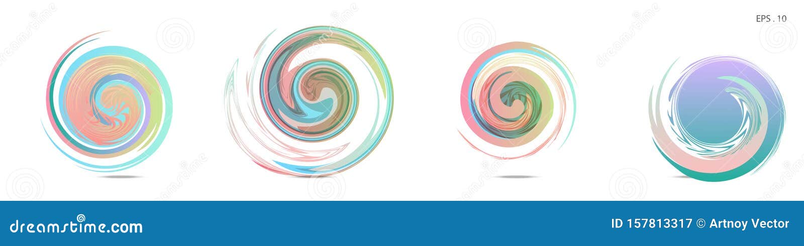 Vector Vortex with a White Background Stock Vector - Illustration of ...
