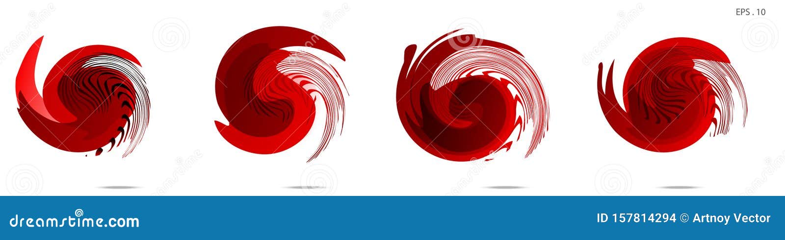 Vector Vortex with a White Background Stock Vector - Illustration of ...