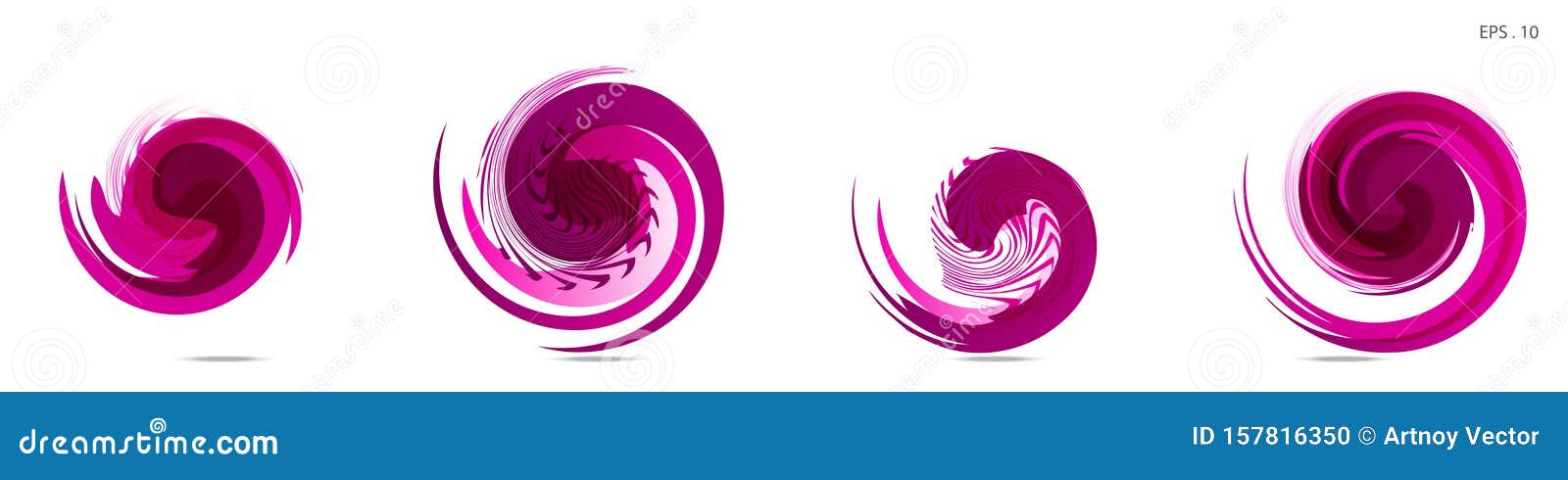 Vector Vortex with a White Background Stock Vector - Illustration of ...