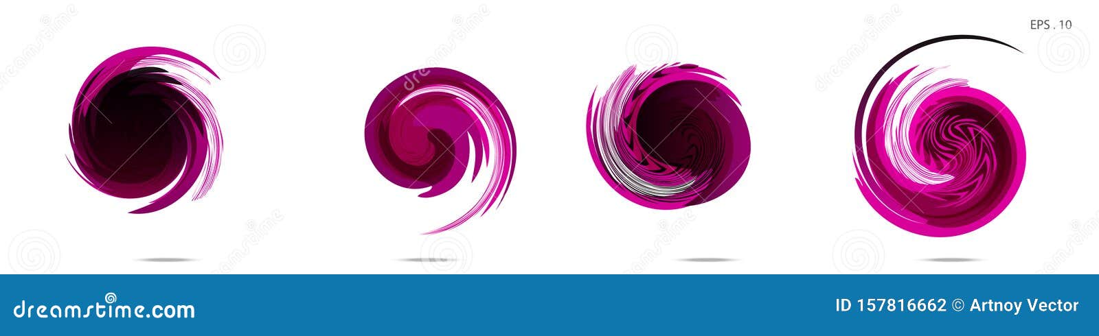 Vector Vortex with a White Background Stock Vector - Illustration of ...
