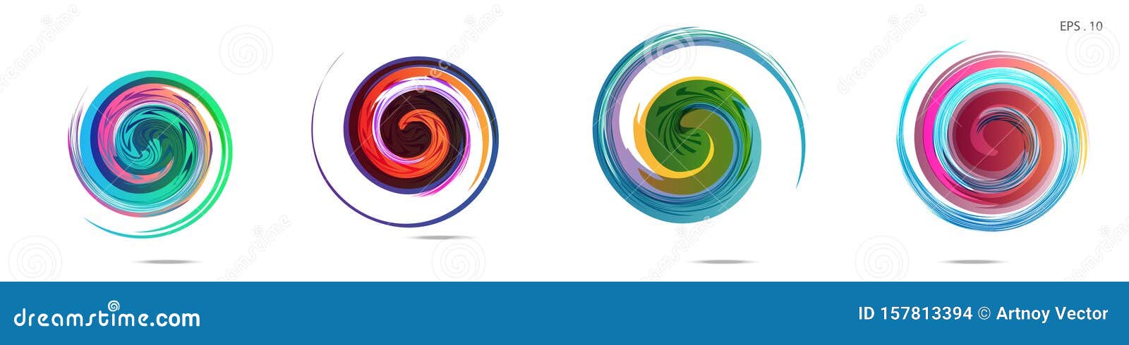Vector Vortex with a White Background Stock Vector - Illustration of ...