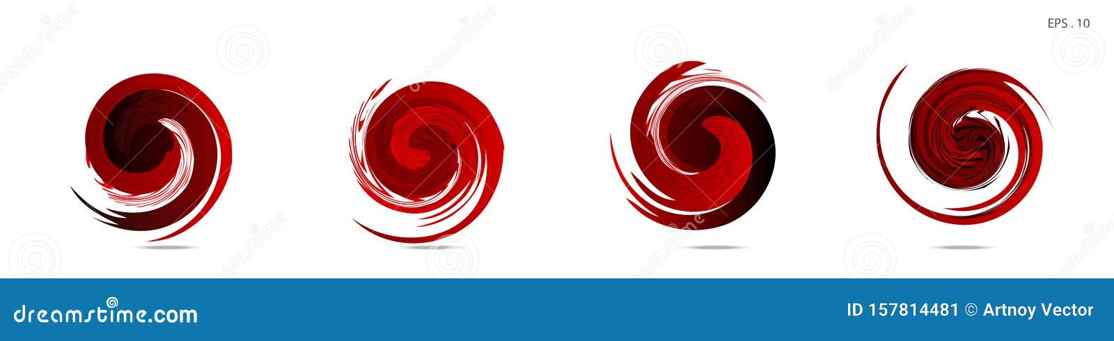 Vector Vortex with a White Background Stock Vector - Illustration of ...