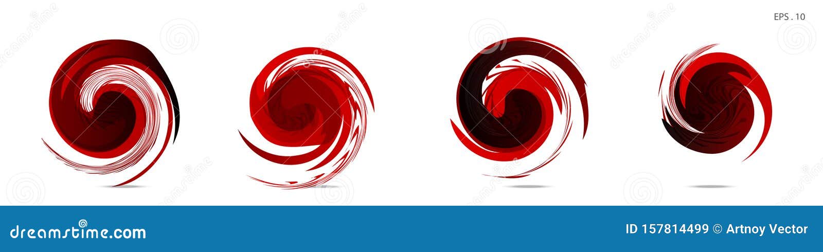 Vector Vortex with a White Background Stock Vector - Illustration of ...