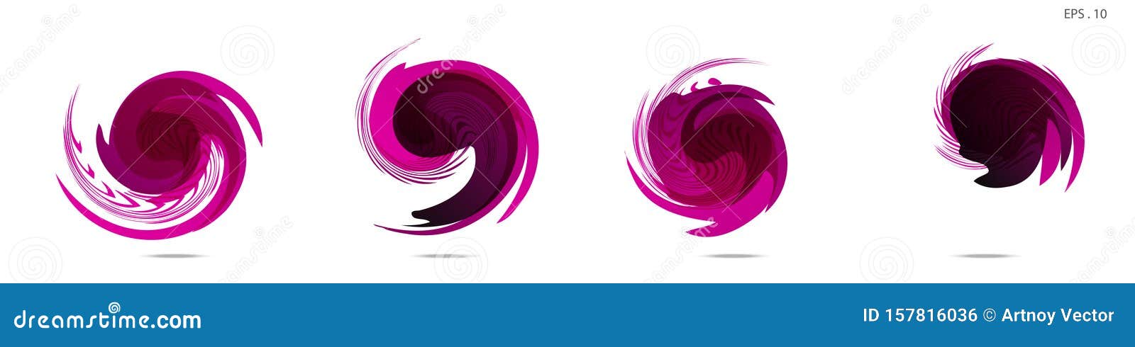 Vector Vortex with a White Background Stock Vector - Illustration of ...