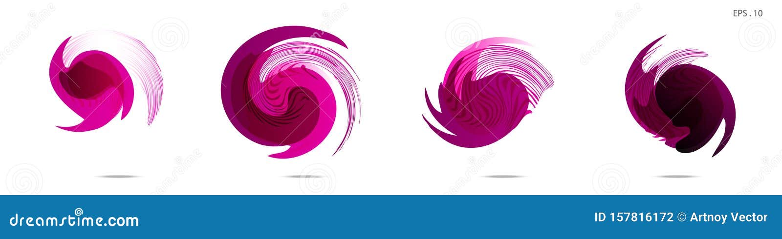 Vector Vortex with a White Background Stock Vector - Illustration of ...