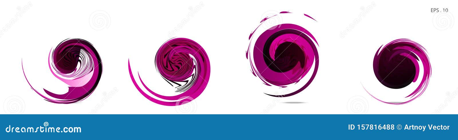 Vector Vortex with a White Background Stock Vector - Illustration of ...