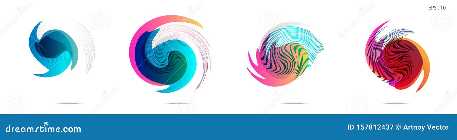 Vector Vortex with a White Background Stock Vector - Illustration of ...