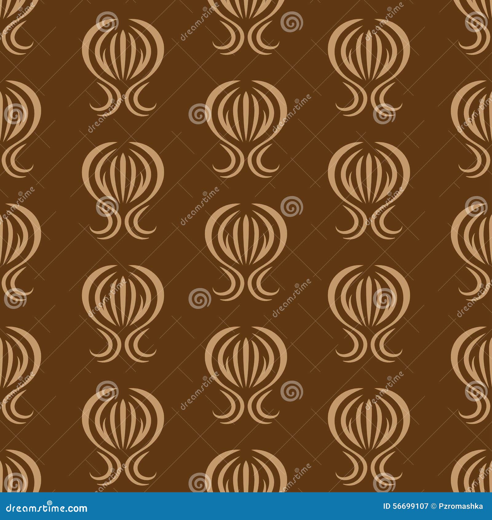 Wallpaper With Repeating Pattern Cartoon Vector | CartoonDealer.com ...